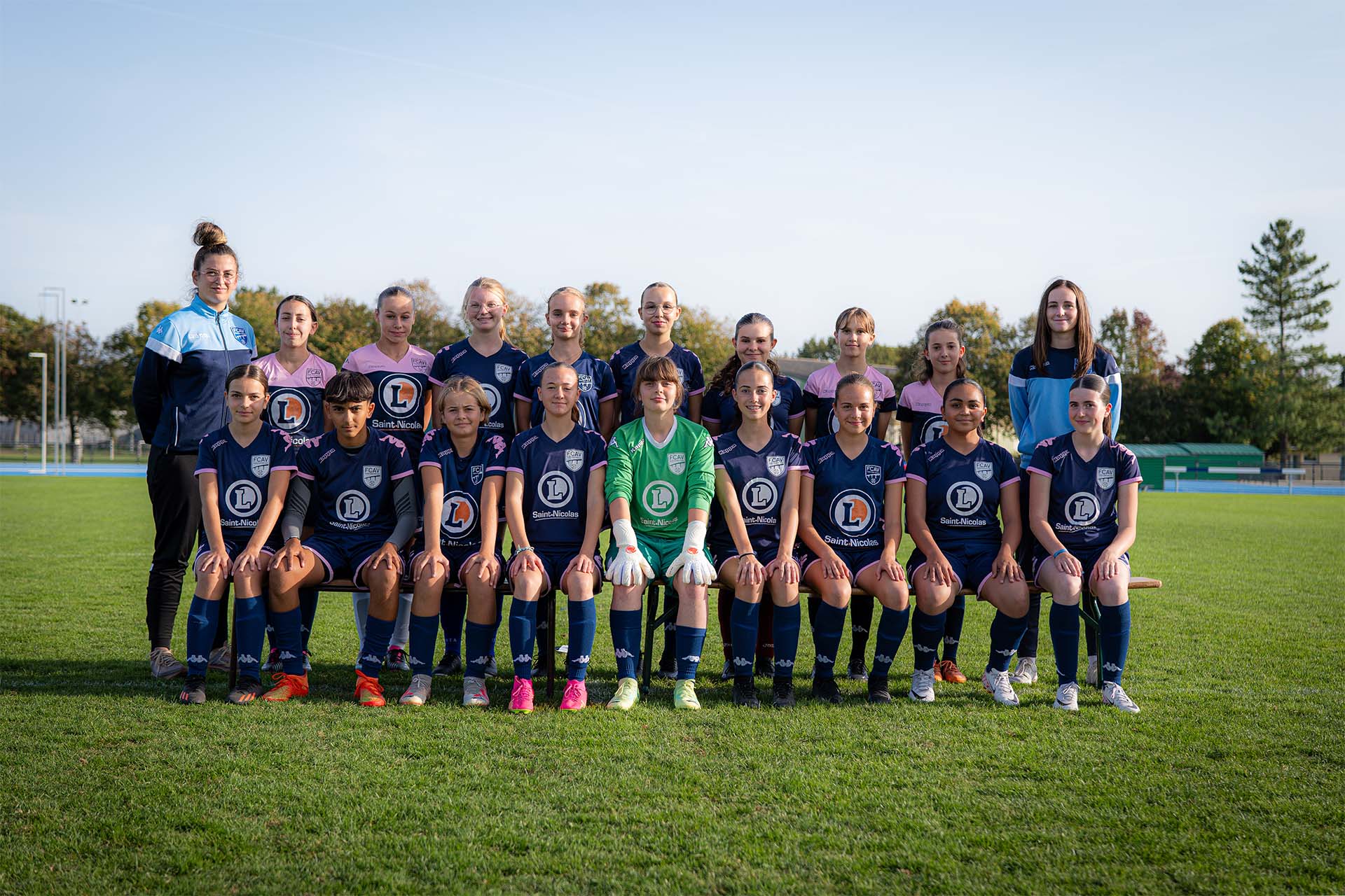 Équipe U15F | Football Club Atlantique Vilaine